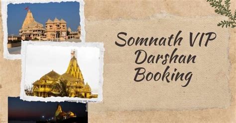 Somnath Vip Darshan Booking Easy Guide Somnath Dwarka Tour Package