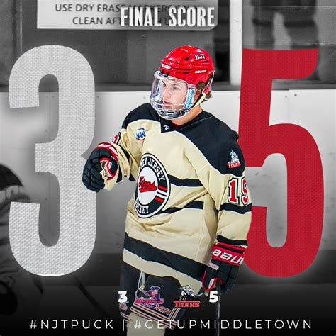 New Jersey Quells Rebels 5 3 New Jersey Titans