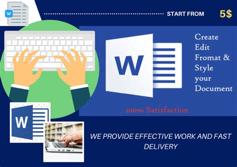 Type Format Edit Create Design Microsoft Word Document By Techera Fiverr