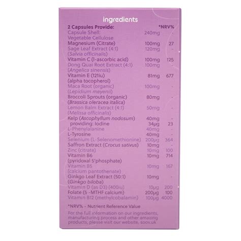 Flow Period Multivitamin 60 Capsules Gandg Vitamins