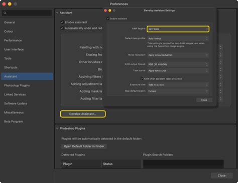 raw files not opening in develop persona v2 bugs found on macos
