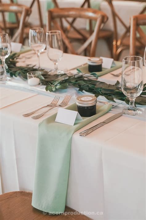 Sage Green And Pale Blue Color Scheme For Your Intimate Wedding