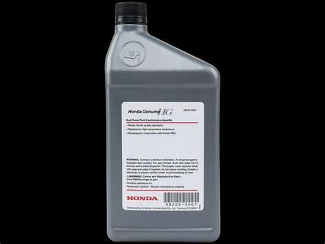 Honda Genuine Dual Pump Ii Differential Fluid Jhpusa