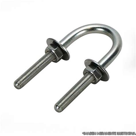 Abraçadeira Tipo U Farroupinha Abraçadeira Tipo U 4 Polegadas Crs Elementos De Fixação