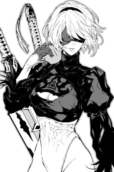 Pin By Daniel Loh On Collage Item Pins Nier Automata Nier Characters