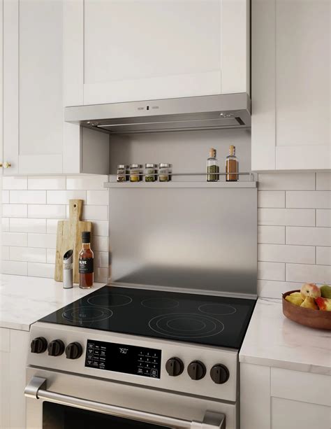 Stainless Steel Backsplash Panels Behind Stove Inoxiawalls Inoxia