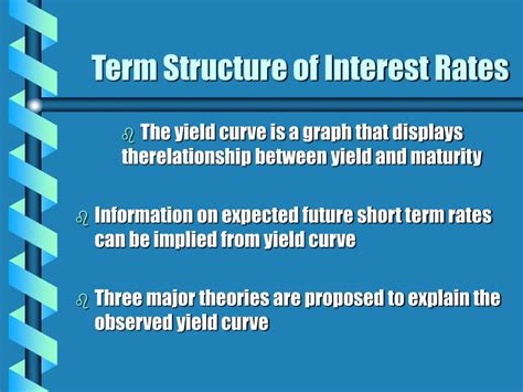 Ppt Term Structure Of Interest Rates Powerpoint Presentation Free