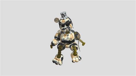Ignited Yellow Bear Download Free 3d Model By Mmaryfernandez38