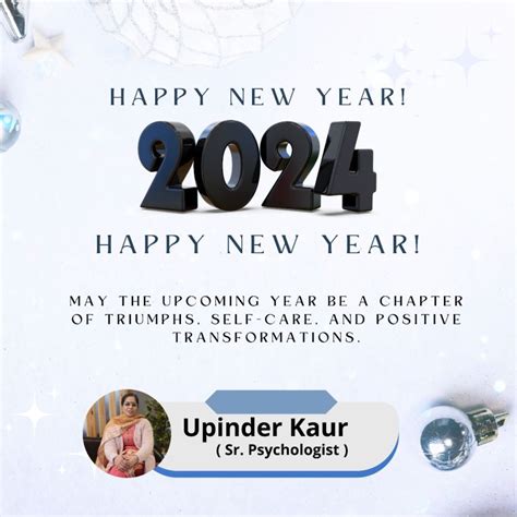 Upinder Kaur On Linkedin Newyeargrowth Psychologicalwellness