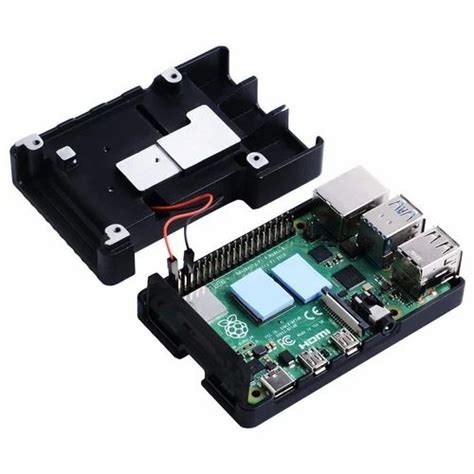 Raspberry Pi 4 Armor Case With Fan Raspberry Pi 4 Passive Aluminum