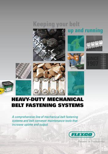Flexco® Br6 Solid Plate Fasteners Flexco Pdf Catalogs Technical