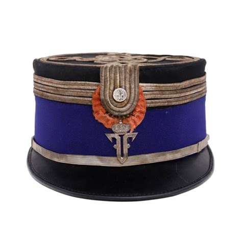 Chipiu De Căpitan De Intendență Model Ferdinand I Cca 1930