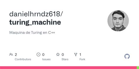 Github Danielhrndz618turingmachine Maquina De Turing En C