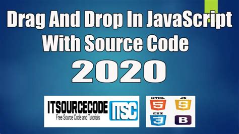 Drag And Drop Javascript With Source Code Video 2022