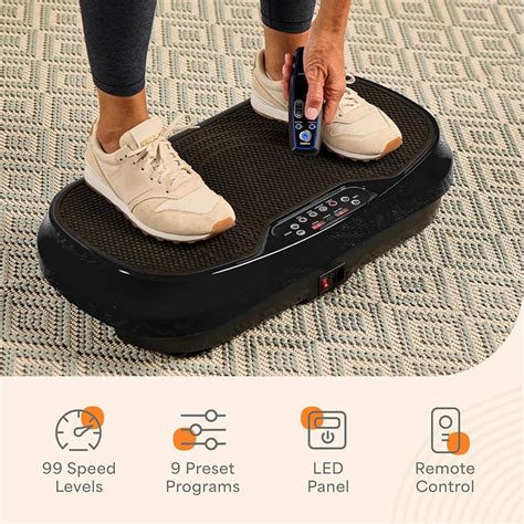 Home Fitness Vibration Trainer Vibration Plate Exercise Machine Whole
