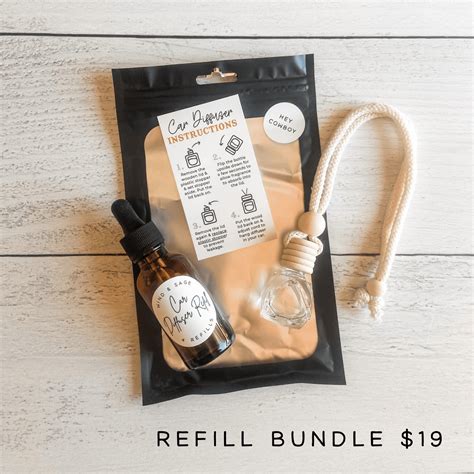 Volcano Hanging Car Diffuser Wind And Sage