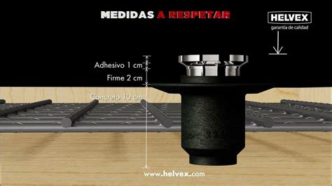 ¿cómo Instalar Una Coladera Para Entrepisos Helvex Youtube