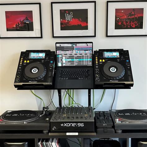 Cdjx3 3 Deck Dj Stand Dj Standz
