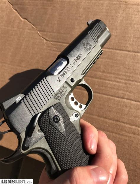 Armslist For Sale Springfield 1911 Mc Operator
