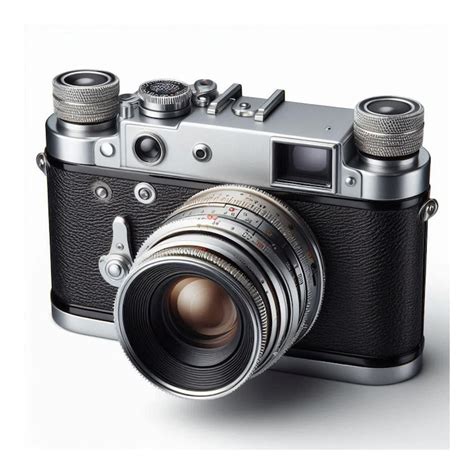 Silver Camera On White Background Vectors Download Free High Quality