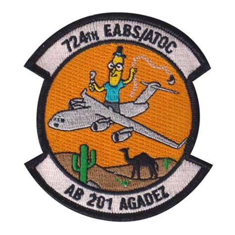 724 Eabs Atoc Morale Patch 724th Expeditionary Air Base Squadron Patches