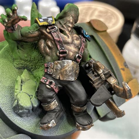 Wip 🚧 Dead Ork From Bayards Revenge Worked On The Claw Metal Parts
