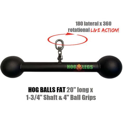 Hog Legs Hog Balls Upper Body Exercise Equipment Bar Lpgmuscle