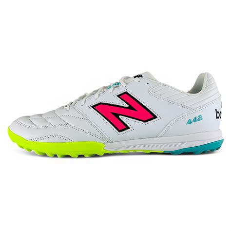 New Balance 442 Pro Tf V2 White Mens Turf Soccer Shoes Mens Us