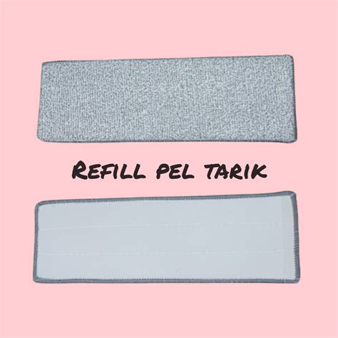 Jual Refil Pel Mop Reffil Saja Alat Kebersihan Rumah Pel Lantai Home