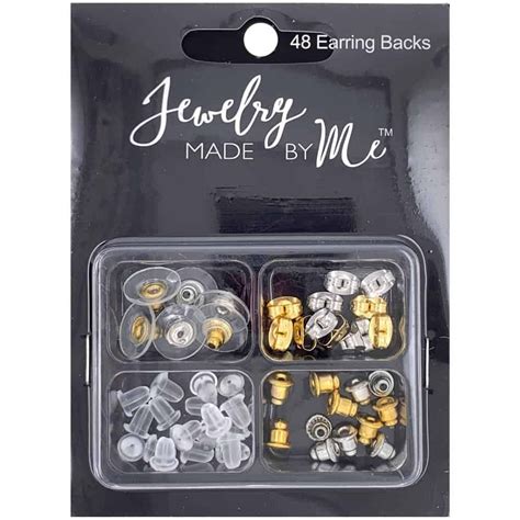 Earring Backs Assorted 48 Piece Pack