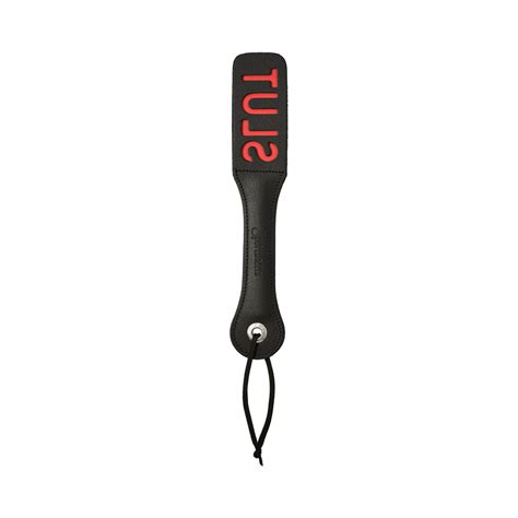 Sportsheets Leather Slut Paddle — Nalpac