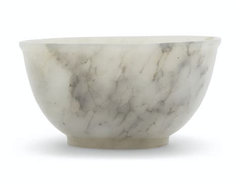 A Mottled Grey Jade Bowl China 17th Century Christies