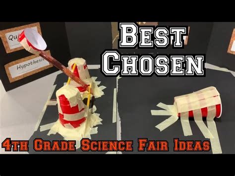 15 Best Chosen Science Fair Projects For 4th Grade Stem Activities Worksheets Library