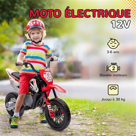 Une Vrai Moto Cross Electrique Enfant Moto Lectrique Enfant