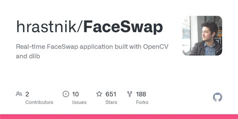 Faceswap Application Built With Opencv And Dlib Rcomputervision
