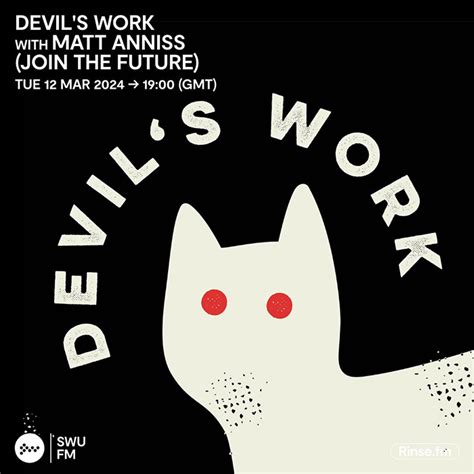 Listen Devils Work On Swufm Join The Future