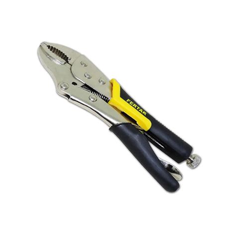 Alicate De Pressão Boca Curva Cabo Emborrachado 10 Leroy Merlin