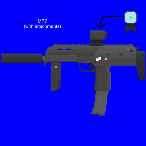 Mp7 With Attachments By Trex2219 On Deviantart