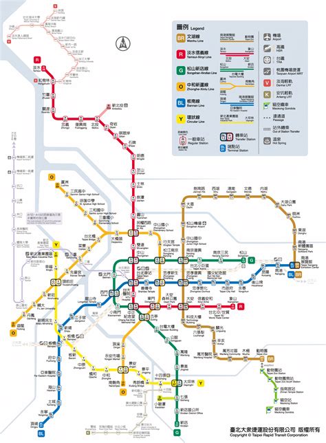台北捷運路線圖總覽》台北捷運票價、時刻表、置物櫃使用資訊一次看 Roo Cash