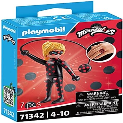 Playmobil 71342 Miraculous Antibug 3 Inch Action Figure
