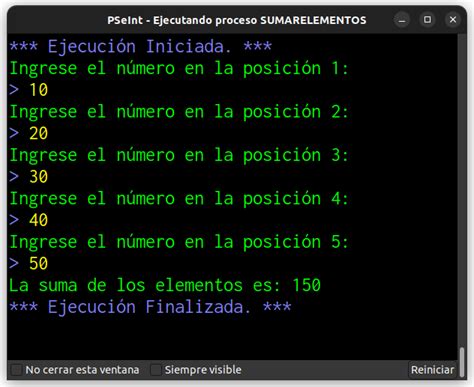 Arrays Unidimensionales En Pseint Arreglos Pseintlab