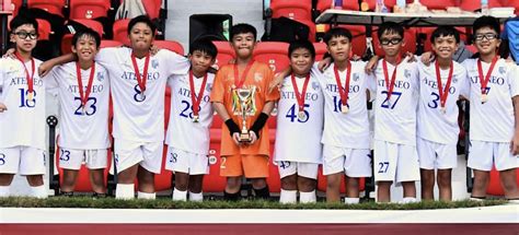 Ags Midgets Cwhite Football Team Wins Xavier Cup Secures Podium