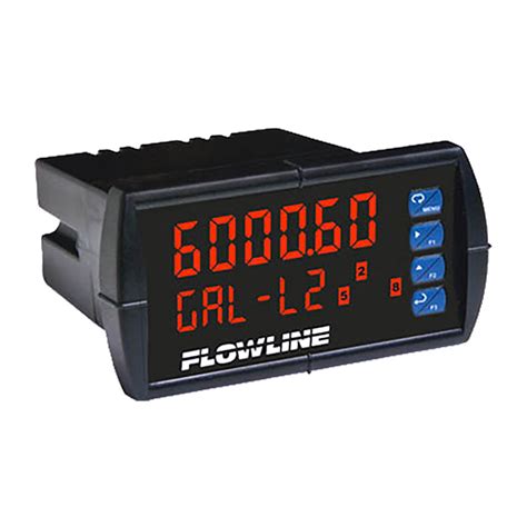 Flowline Dataview® Li55 Level Sensor Controller And Display W4 Relays 4