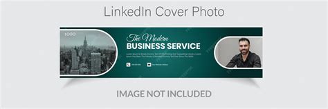 Premium Vector Creative And Modern Business Service Linkedin Cover