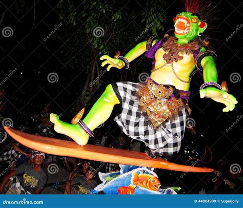 Ogoh Ogoh Denpasar Bali Indonesia Editorial Stock Image Image Of