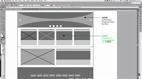 Refine Wireframes In Adobe Illustrator Youtube
