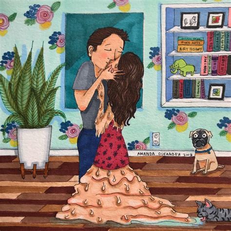 Artist Amanda Oleander Captures Moments Every Woman Understands Cook It