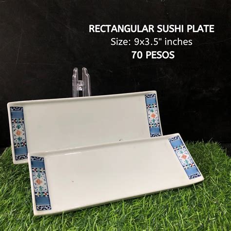 Rectangular Sushi Plate Furniture And Home Living Kitchenware