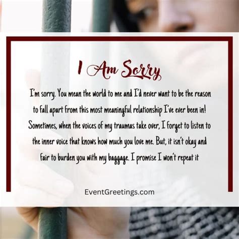 40 Touching Sorry And Apology Paragraphs For Him