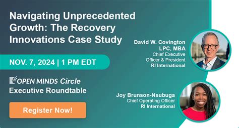 Open Minds Circle On Linkedin Mark Your Calendar Join Ri International Leaders David Covington